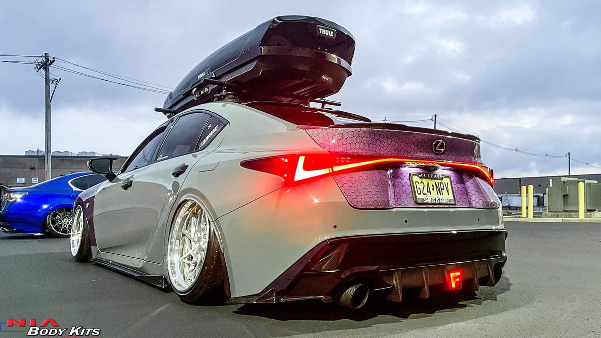 Lexus IS300 IS350 Diffuser Bumper Extension 2021-25 w/ Optional Brake ...