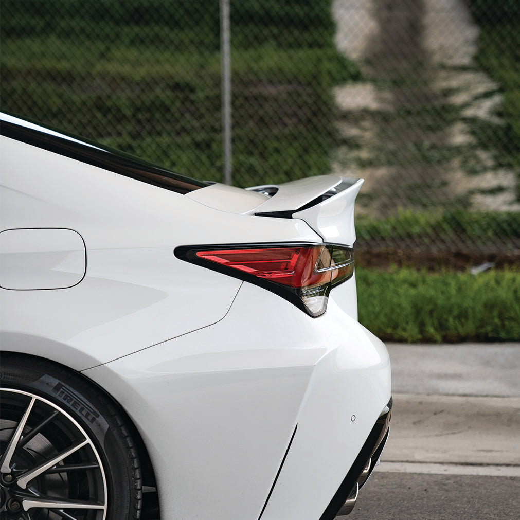Lexus RC-F NIA Rear Ducktail Spoiler V2 2015-2025 in ABS – Nia Body Kits