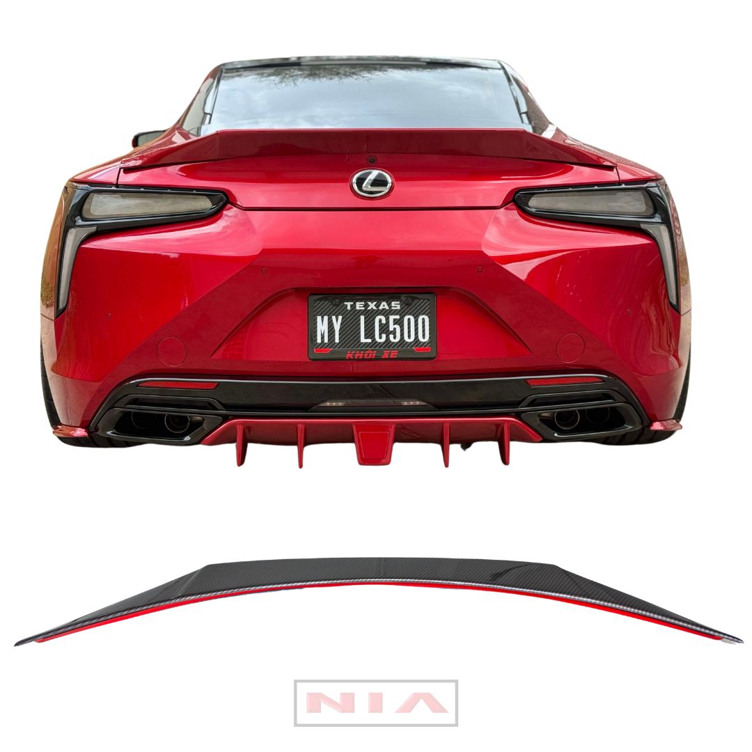 Lexus LC 500 NIA Rear Wing Spoiler 2018-2026 in ABS – Nia Body Kits
