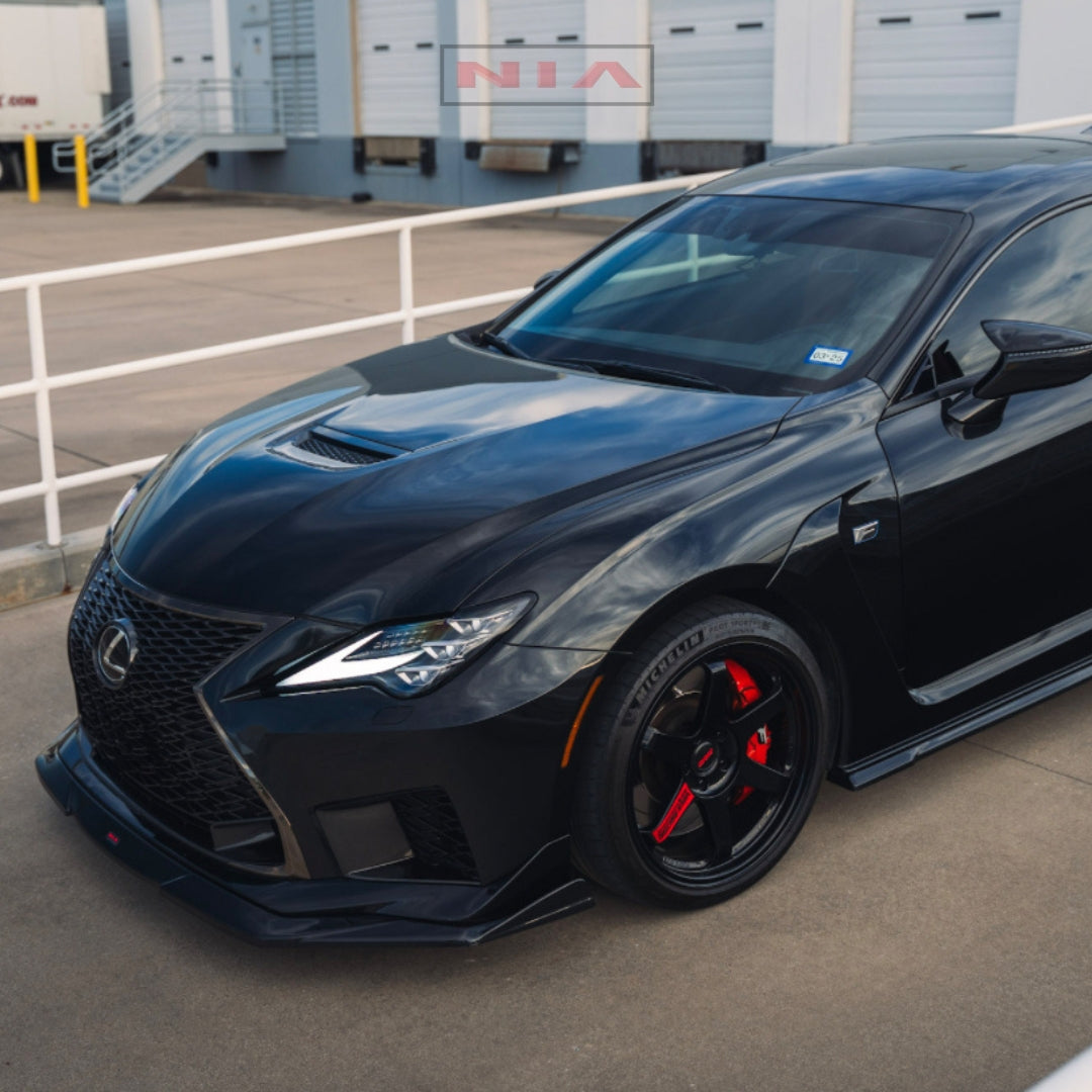 Lexus RC-F Front NIA Splitter lip body kit (2020-2025) – Nia Body Kits