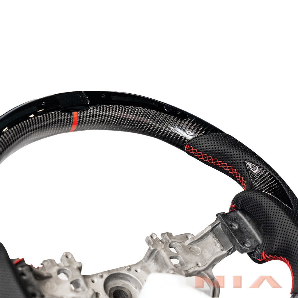 Lexus IS 2021-2024 Carbon Fiber Steering Wheel With Inserts – Nia Body Kits