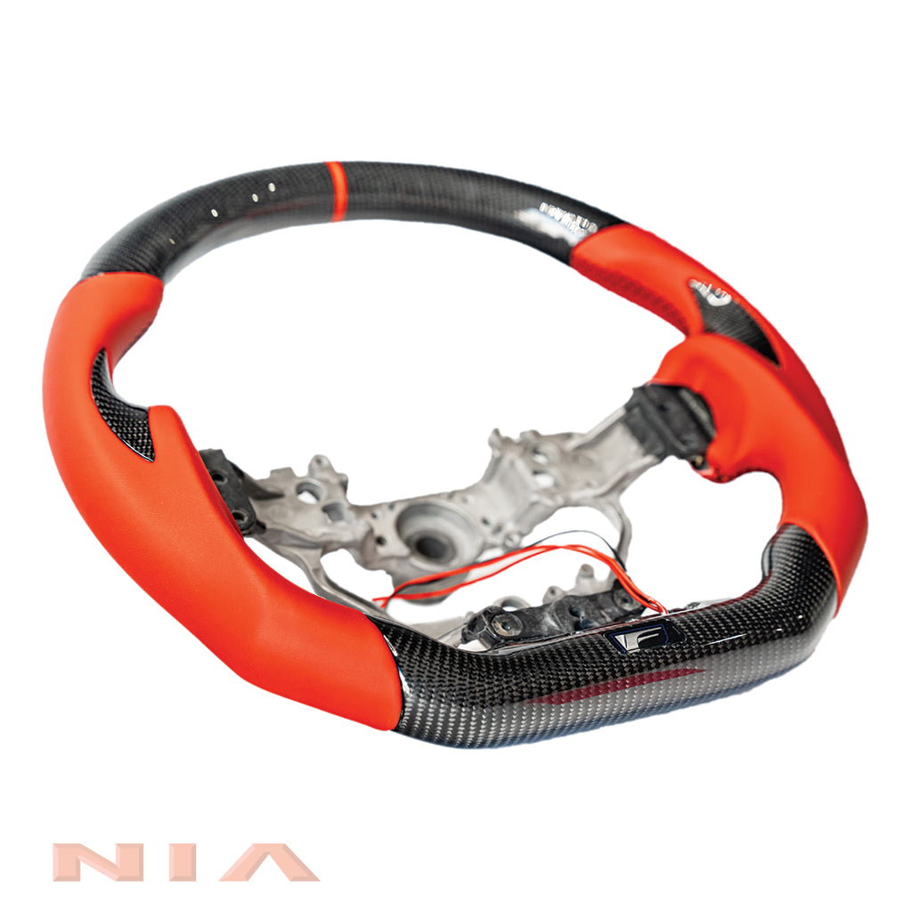 Lexus IS 2021-2024 Carbon Fiber Steering Wheel With Inserts – Nia Body Kits