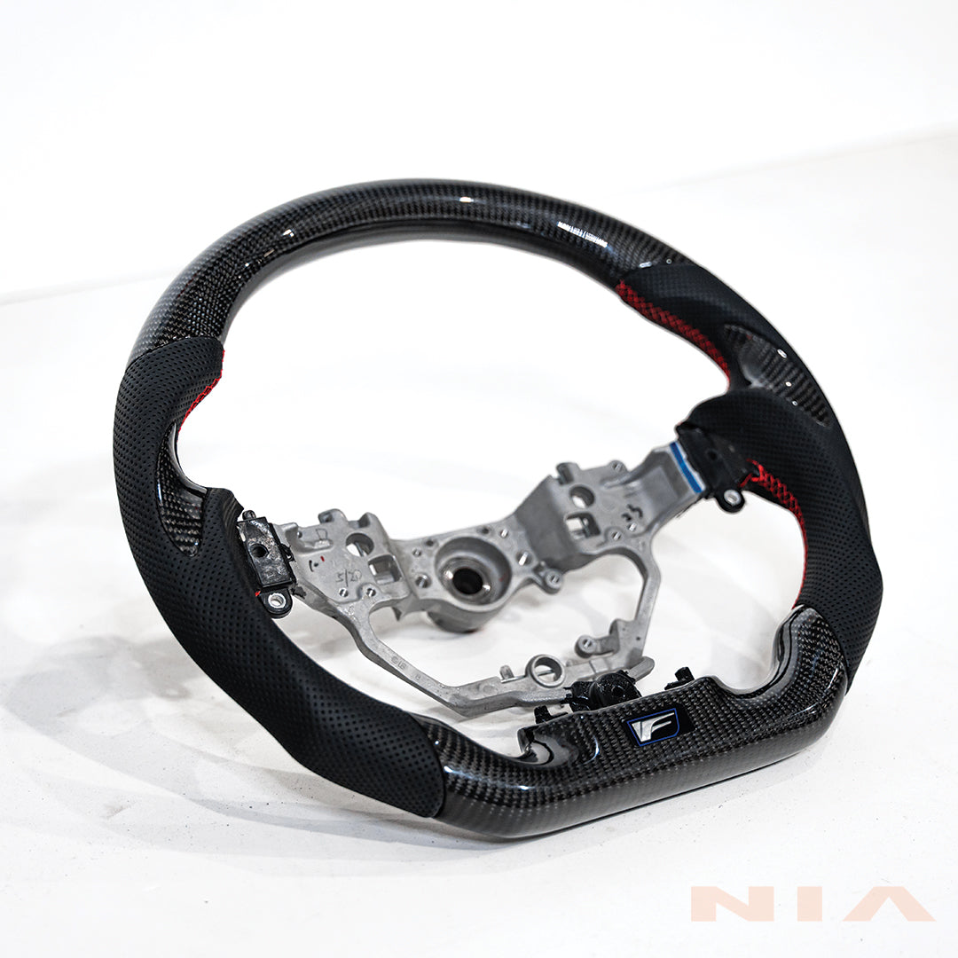 Lexus IS 2021-2024 Carbon Fiber Steering Wheel With Inserts – Nia Body Kits