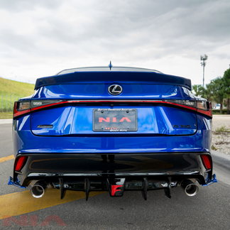 Lexus IS Rear Trunk Duck Tail Lid Spoiler Wing 2021-2025 – Nia Body Kits