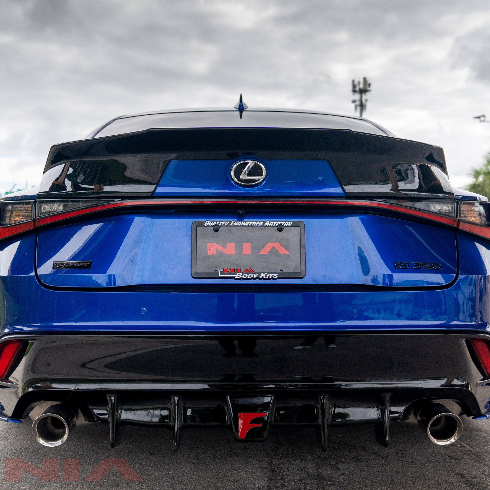 Lexus IS V.2 Rear Duck Bill Trunk Spoiler 2021-2025 – Nia Body Kits