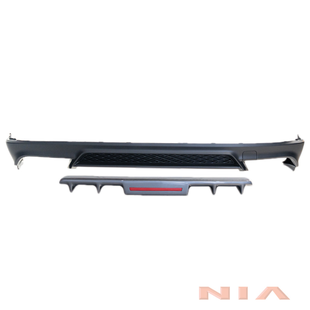 Lexus IS F-Sport, Base Model NIA Rear Bumper Conversion Valance + Rear ...