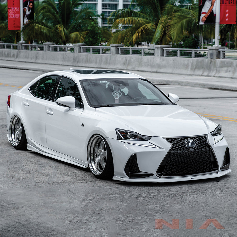 Lexus IS Base Model, F-Sport NIA Front Splitter Lip body kit 2017-2020 ...