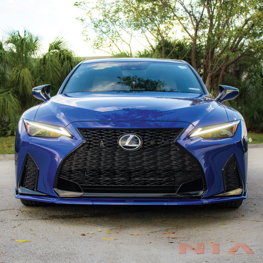 Lexus IS300, IS350, F-Sport Front bumper NIA Splitter Lip Body Kit (20 ...