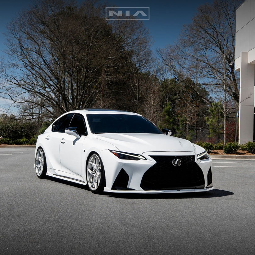 Lexus IS 500 NIA full splitter lip bodykit 5pcs (front lip, side skirt ...