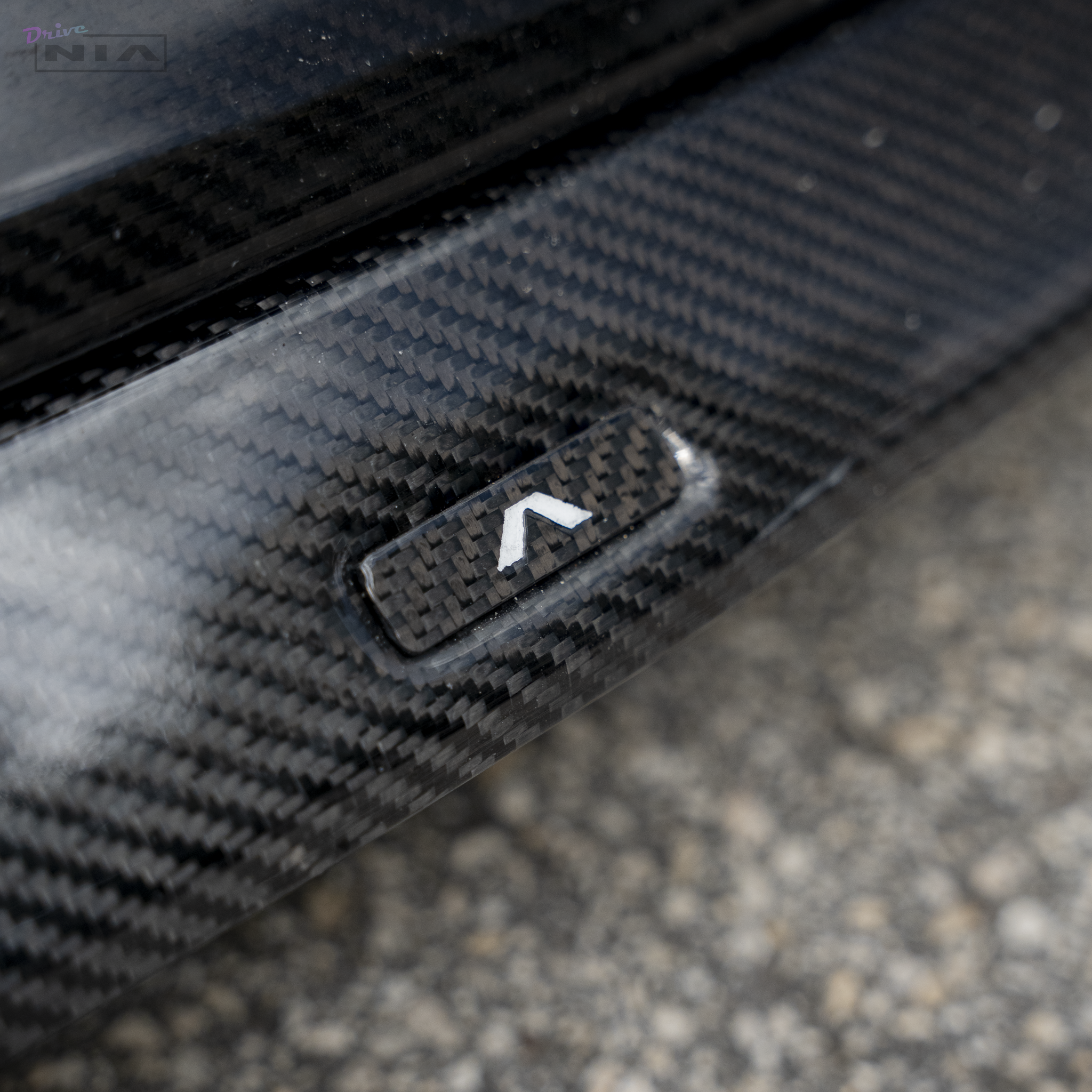 "A" Carbon Fiber NIA Tag - They Come in Lexus Colors – Nia Body Kits