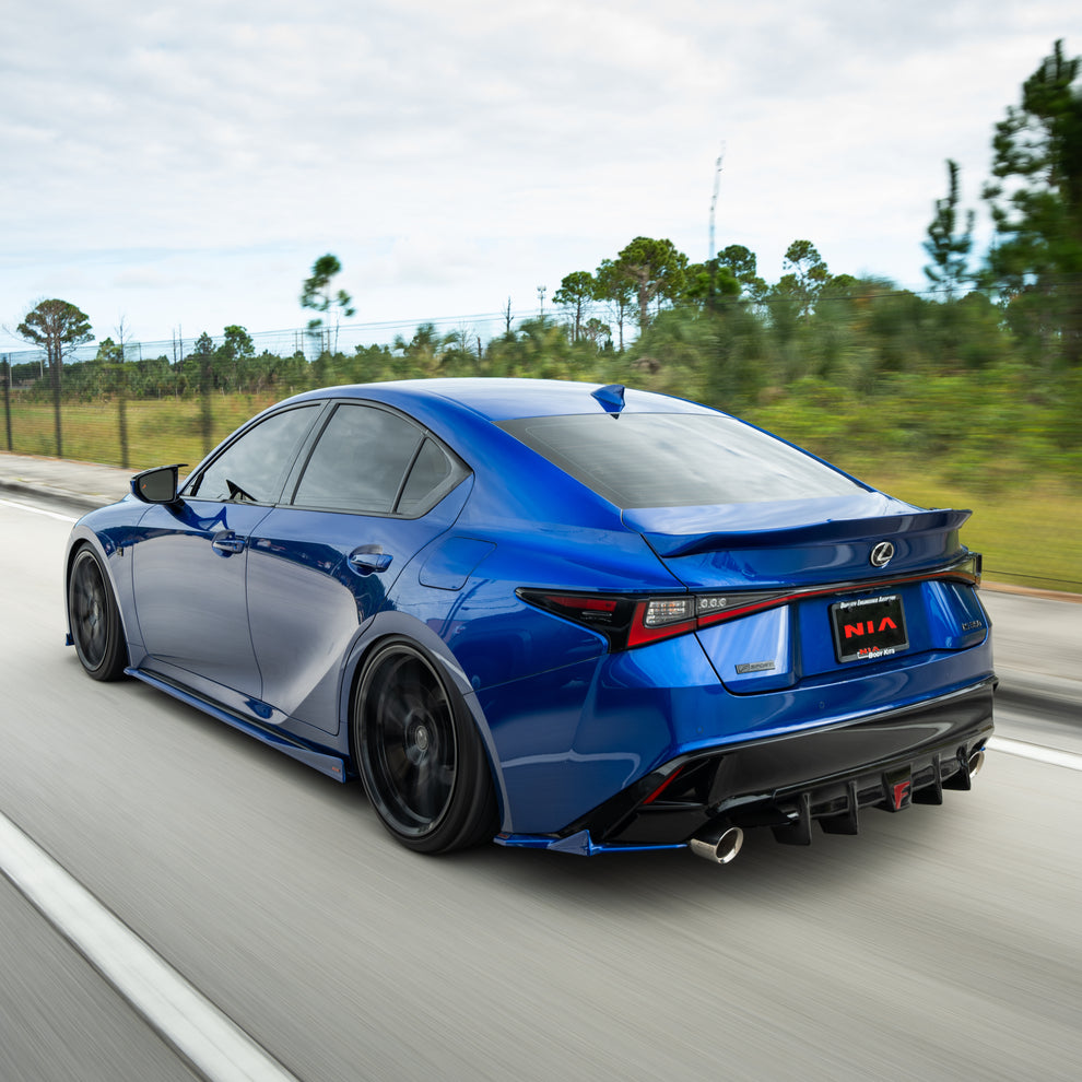 Lexus IS Rear Trunk Duck Tail Lid Spoiler Wing 2021-2025 – Nia Body Kits