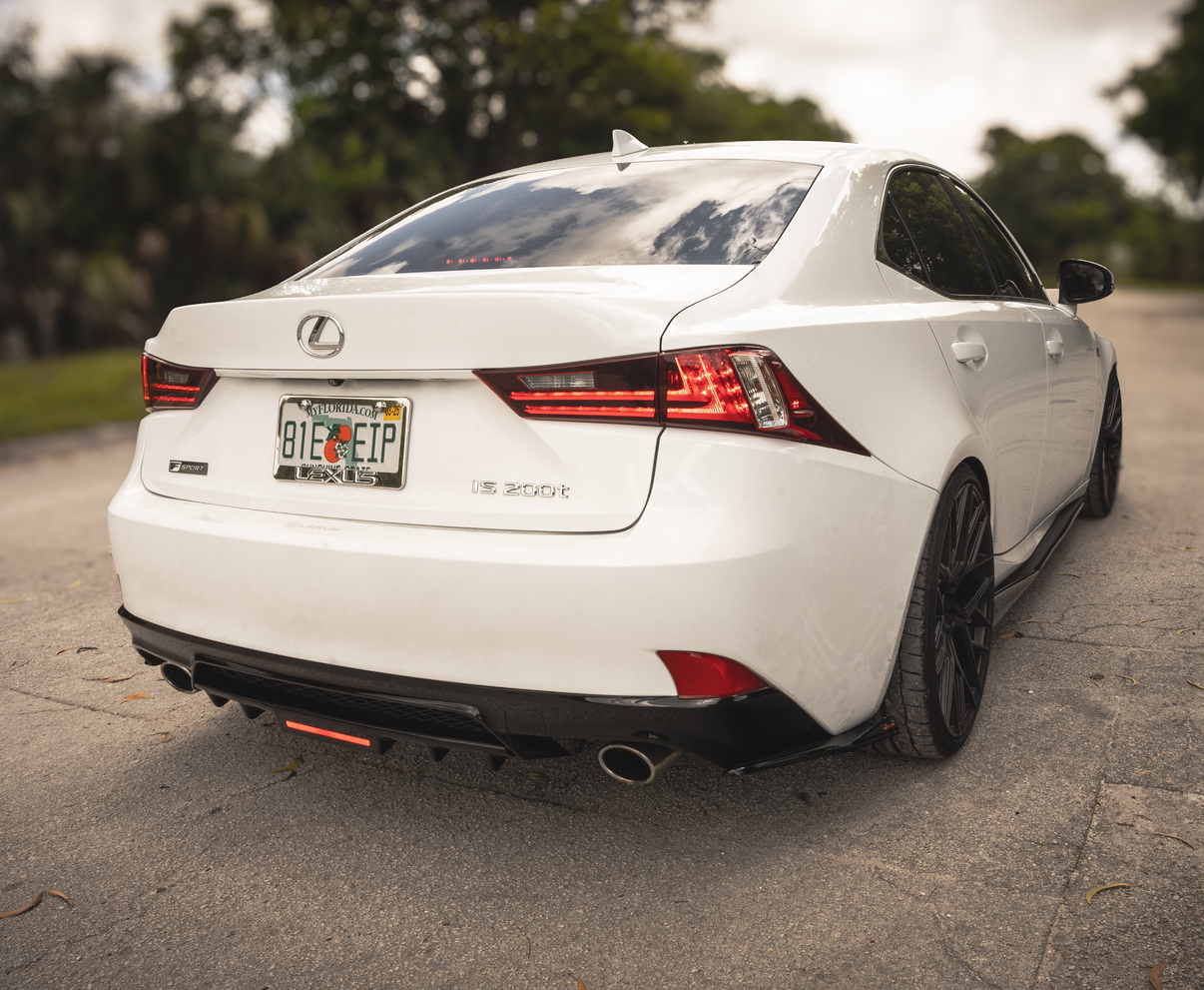 Lexus IS F-Sport 2014-16 | Full Splitter Lip Body Kit | (Front, Sides ...