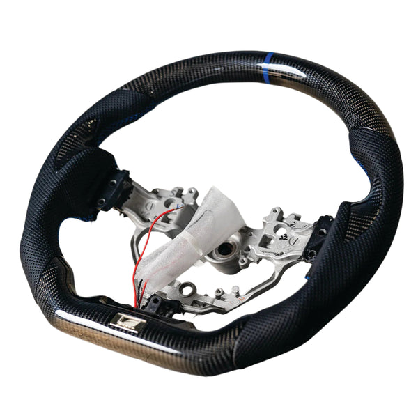 Lexus LC 2018-2024 Carbon Fiber Steering Wheel With Inserts – Nia Body Kits