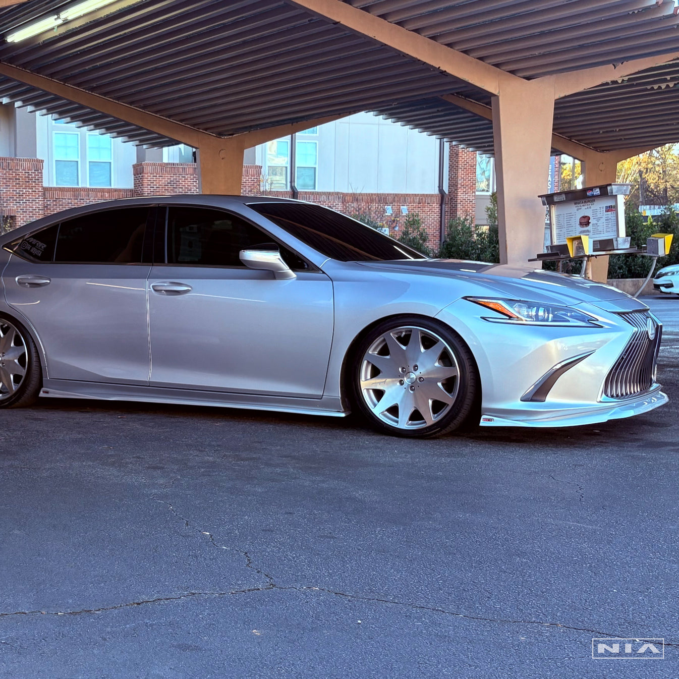 Lexus ES Base Model, F-Sport NIA Side Skirts Lip bodykit 2019-2025 in ...