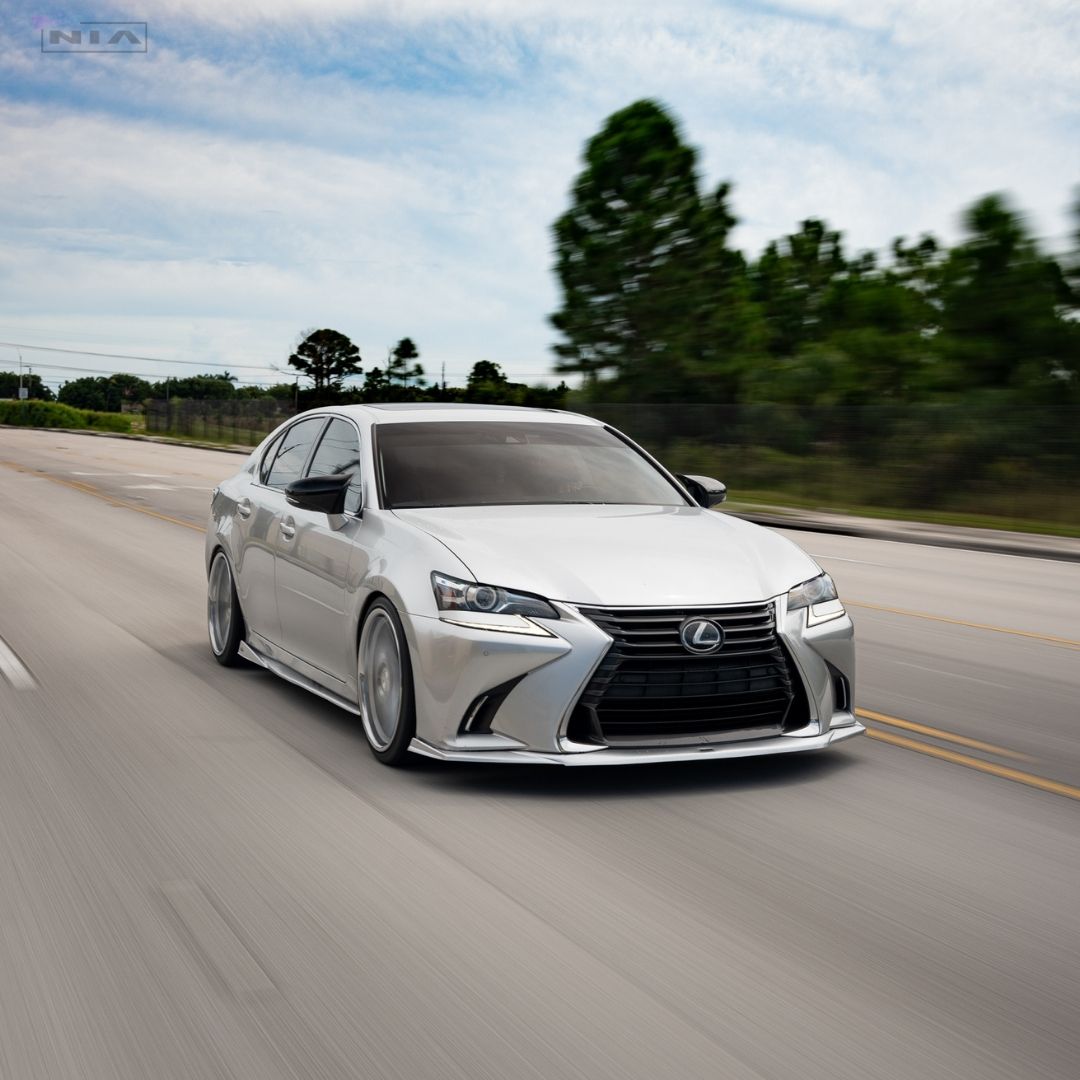 Lexus GS Base model, F-sport NIA Front Splitter Lip body kit 2016-2020 ...