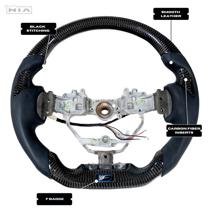 Lexus IS 2014-2016 Carbon Fiber Steering Wheel With Inserts - Clearanc ...