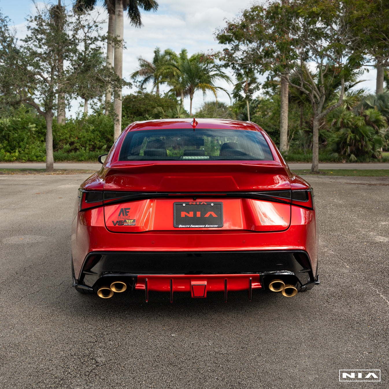 Lexus IS Base Model, F-sport, IS500 NIA Rear Duck Bill Trunk Spoiler V ...