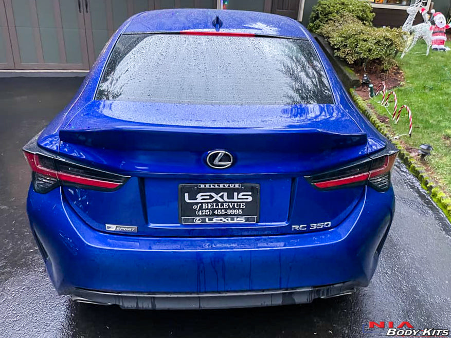 Lexus RC Rear Spoiler Wing (2015-2025) – Nia Body Kits