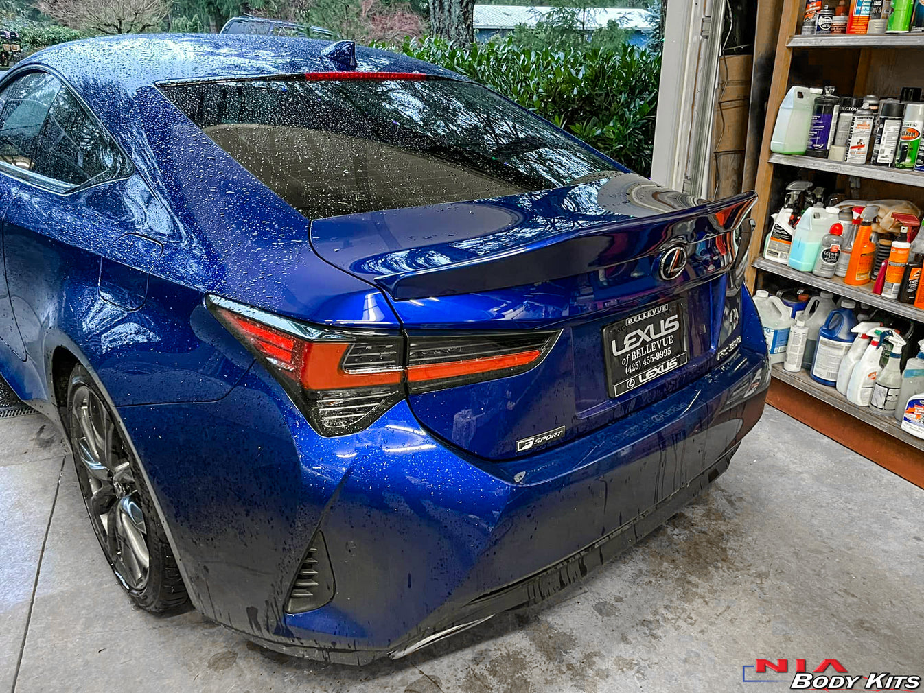 Lexus RC Rear Spoiler Wing (2015-2025) – Nia Body Kits