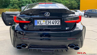 Lexus RC-F Rear Spoiler Wing V1 2015-2019 – Nia Body Kits