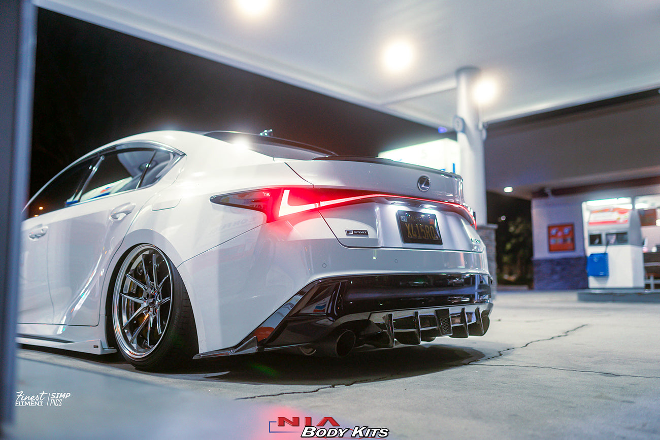 Lexus IS300 IS350 Base Diffuser Bumper Extension NIA Body Kit 2021-202 ...