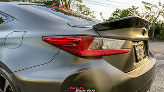 Lexus RC-F Rear Spoiler Wing V1 2015-2019 – Nia Body Kits
