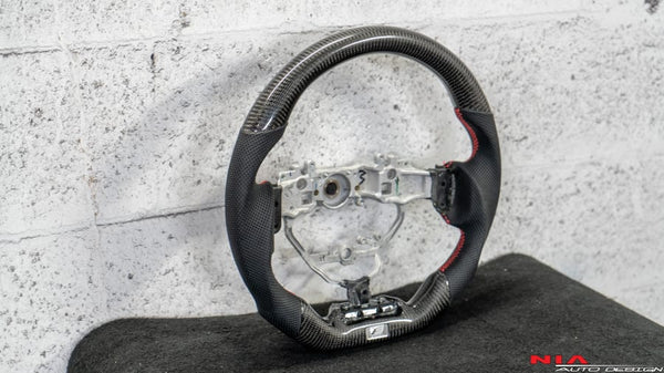Lexus Carbon Fiber Steering Wheel for IS RC and ES models Nia Body Kits