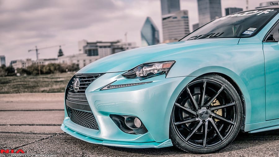 Lexus IS Base Model Front Splitter 2014-2016 in ABS – Nia Body Kits
