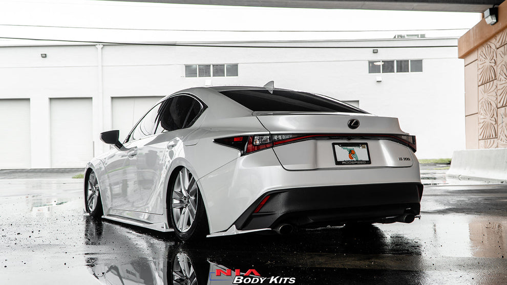 Lexus IS300 IS350 Base Side Skirt NIA Aero Splitter Lip Body Kit 2021 ...