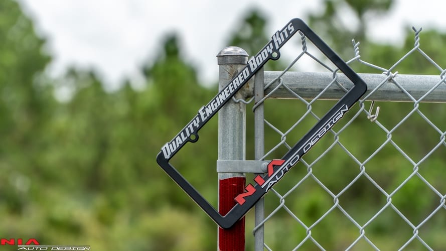 NIA License Plate Frame – Nia Body Kits