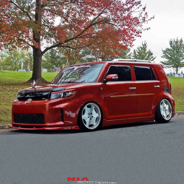 Scion xB Front NIA Lip Splitter Kit 2011-16 – Nia Body Kits