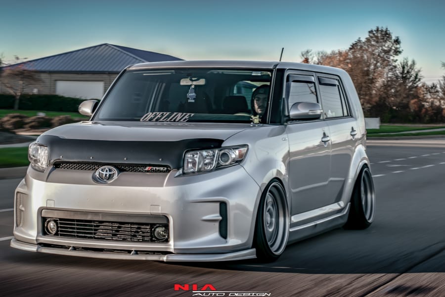 Scion xB Front NIA Lip Splitter Kit 2011-16 – Nia Body Kits