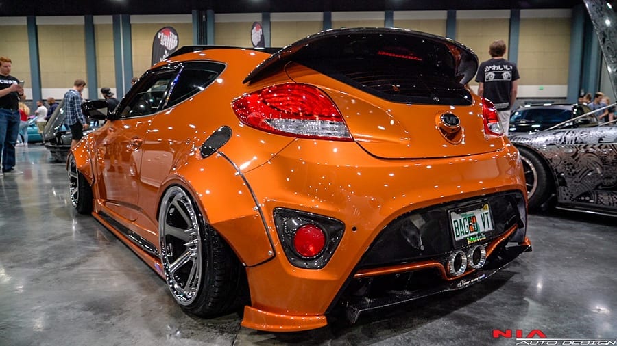 Hyundai Veloster Turbo Full Splitter (Front, Sides, Rears) 2011-18 ...