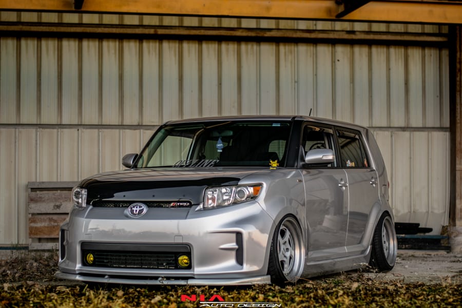 Scion xB Front NIA Lip Splitter Kit 2011-16 – Nia Body Kits